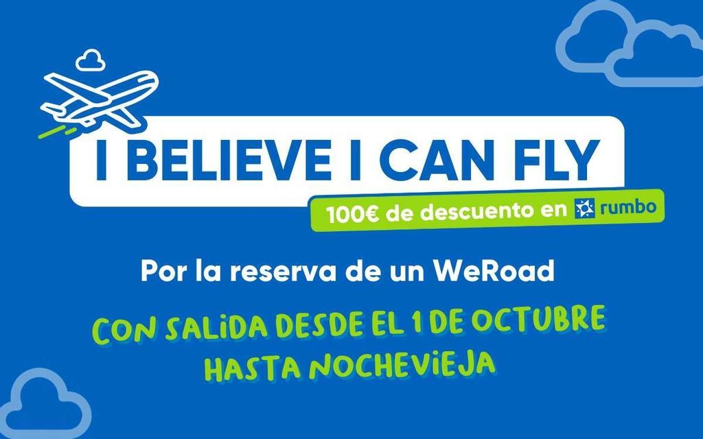 ¡100€ de descuento en rumbo por viajar con WeRoad! | WeRoad