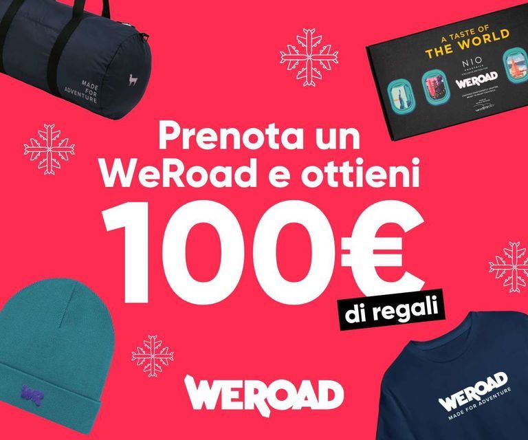 Prenota un WeRoad, per te 100€ di regali | WeRoad